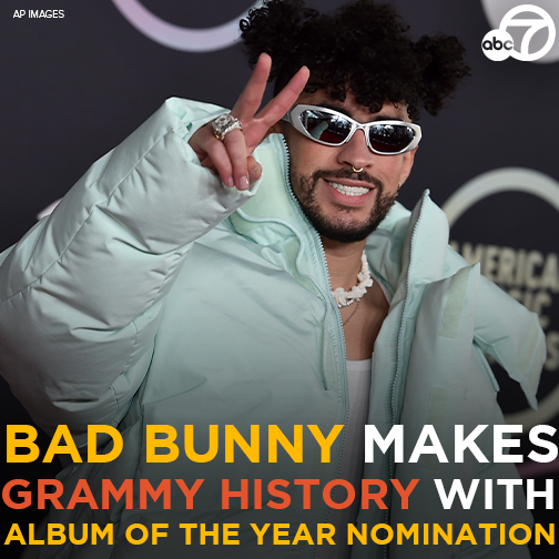 Un VIP! Un VIP! Bad Bunny is making Grammy history! The Puerto Rican ...