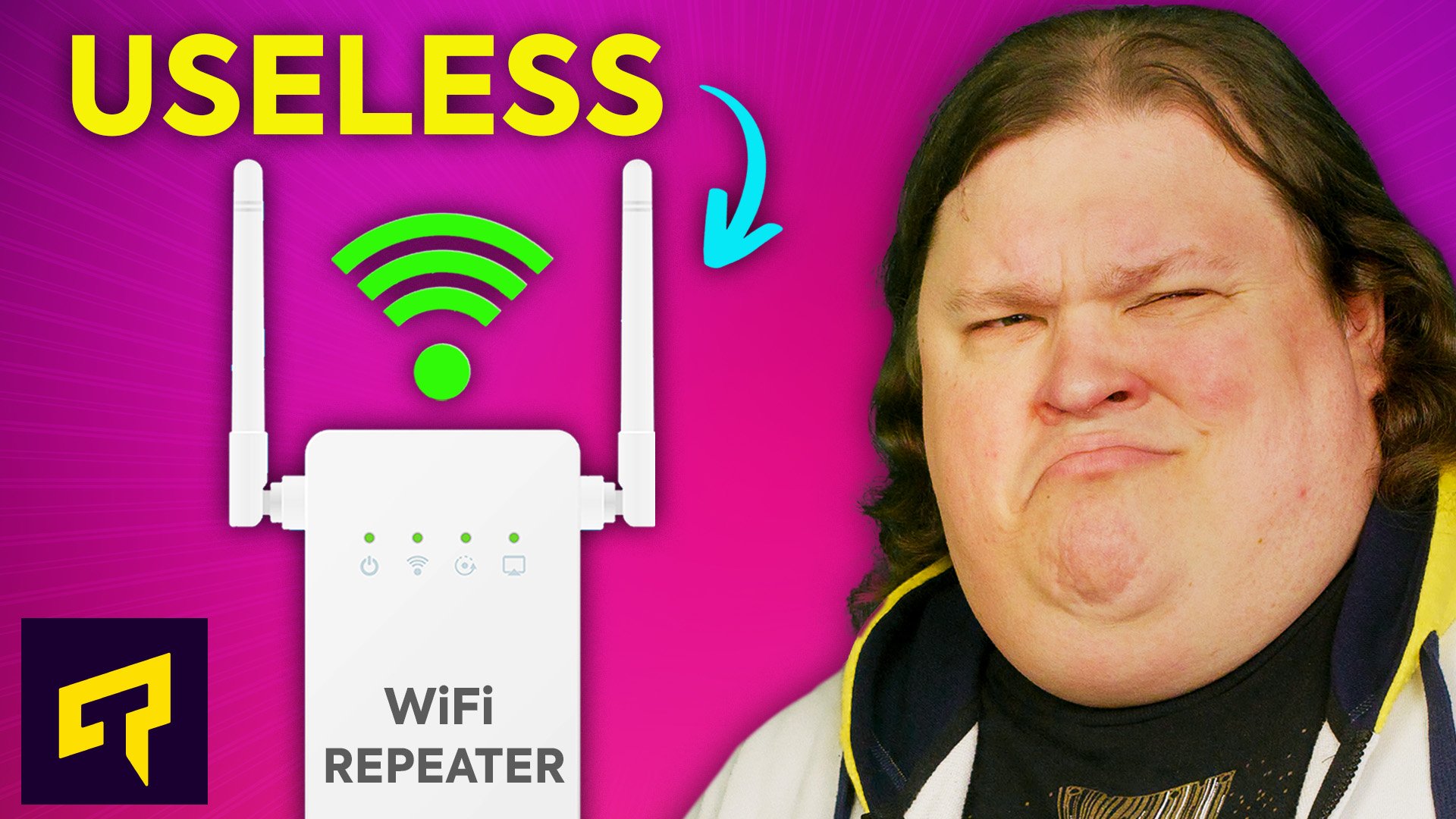 Linus Tech Tips on Twitter: "NEW TECHQUICKIE: DON'T Buy A Wi-Fi Range Extender! https://t.co ...