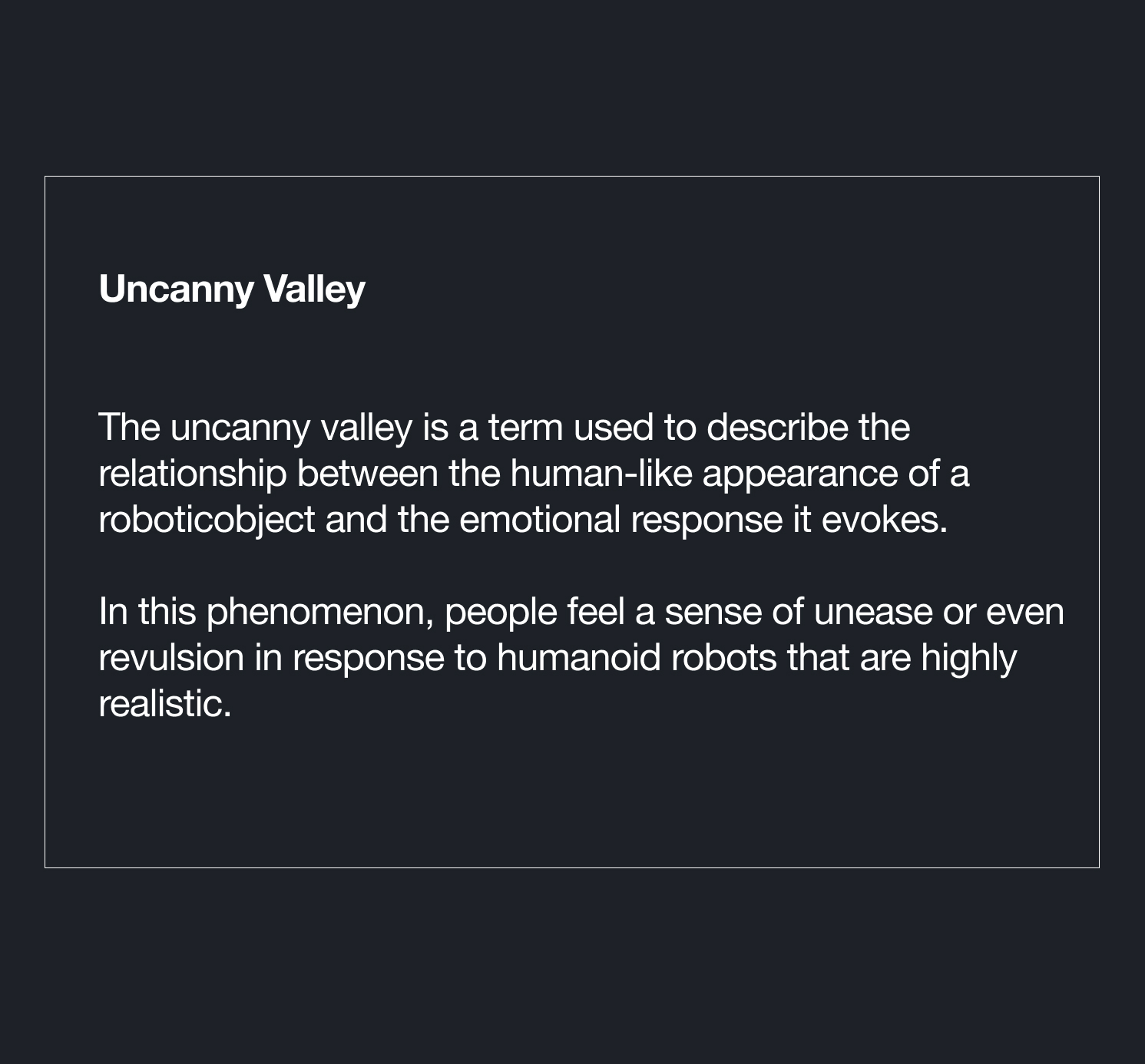 Uncanny Definition Does AI Creep You Out? You're Experiencing The