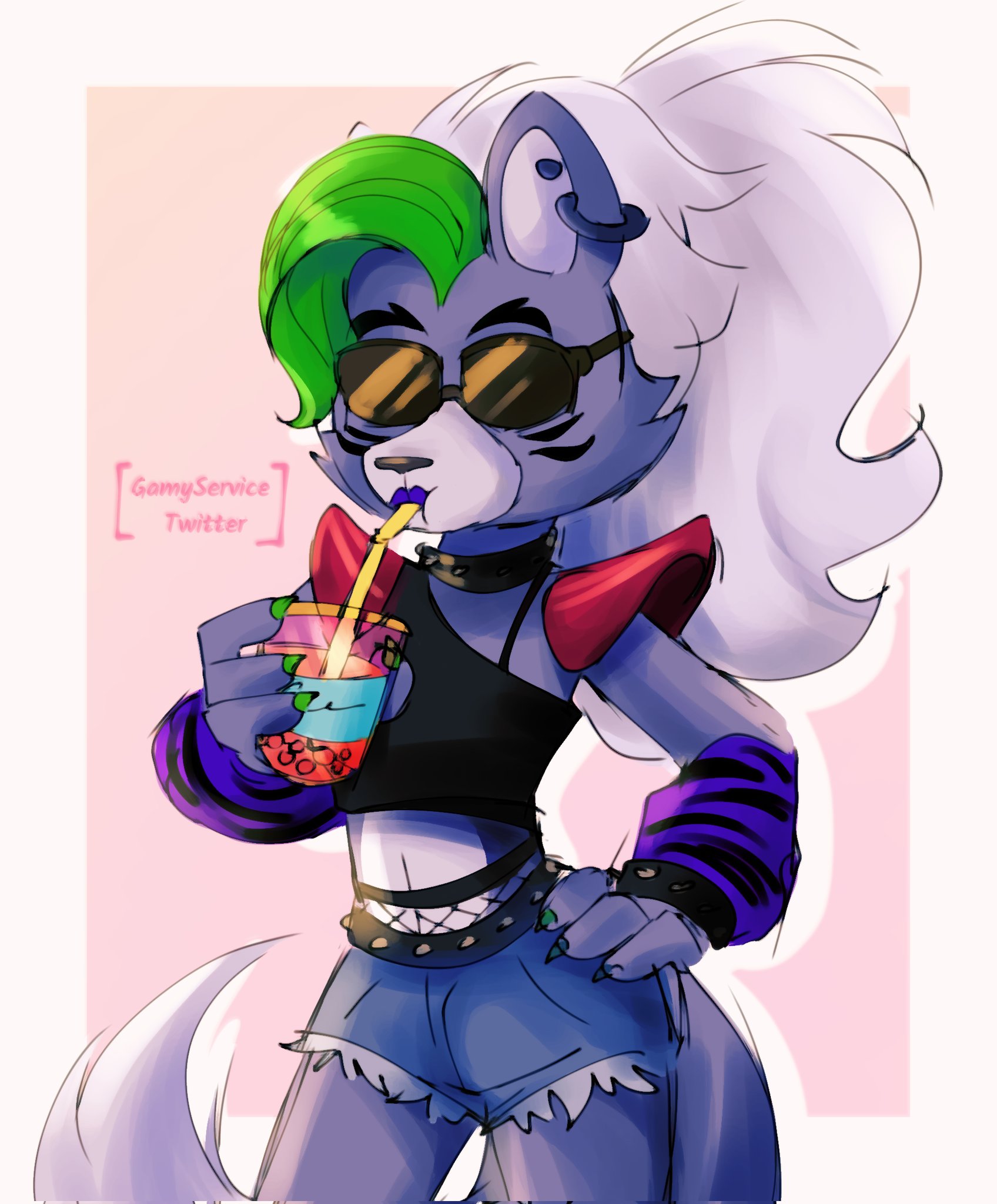 Senty💫🍒 /🎁Open Commission (4/18)🎄/ on Twitter: "Un dibujo rápido de Roxy, volvemos a las andadas ...