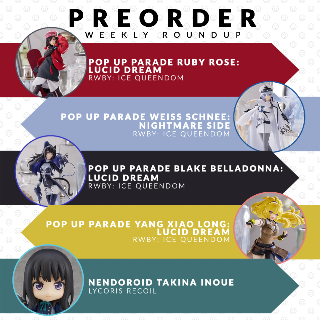 GoodSmile_US on Twitter: "Check out our weekly preorder roundup for new figure announcements ...