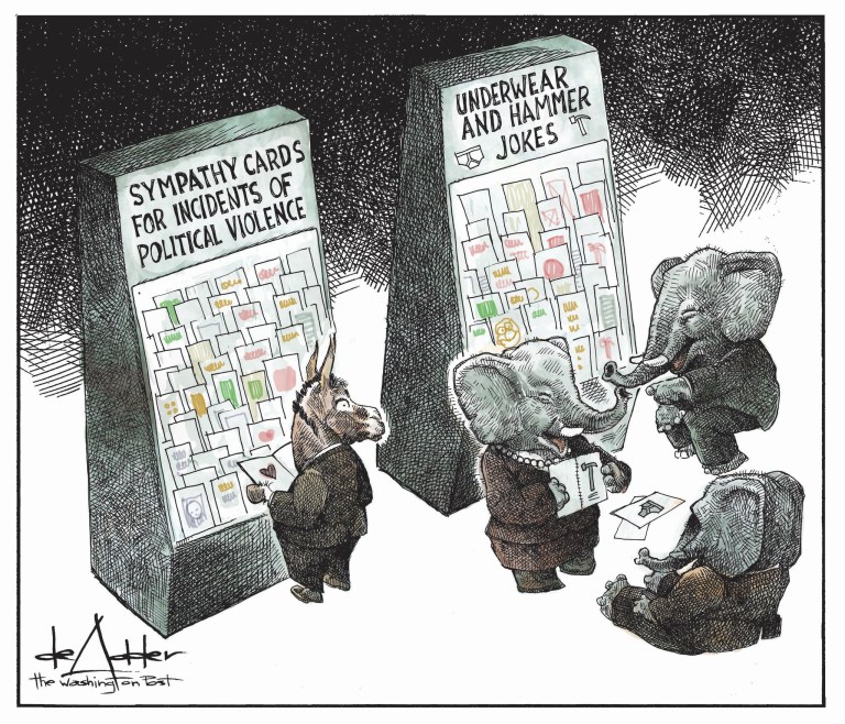 Editorial & Political Cartoons on Twitter: "Michael de Adder, The Washington Post @deAdder"