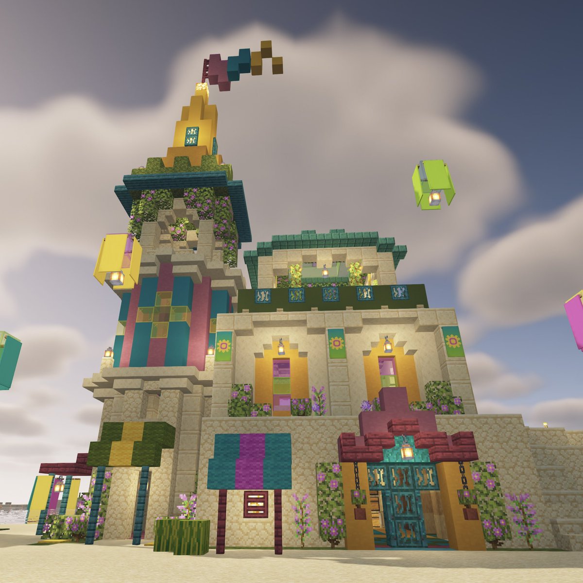 Rainbow Dashs House Minecraft