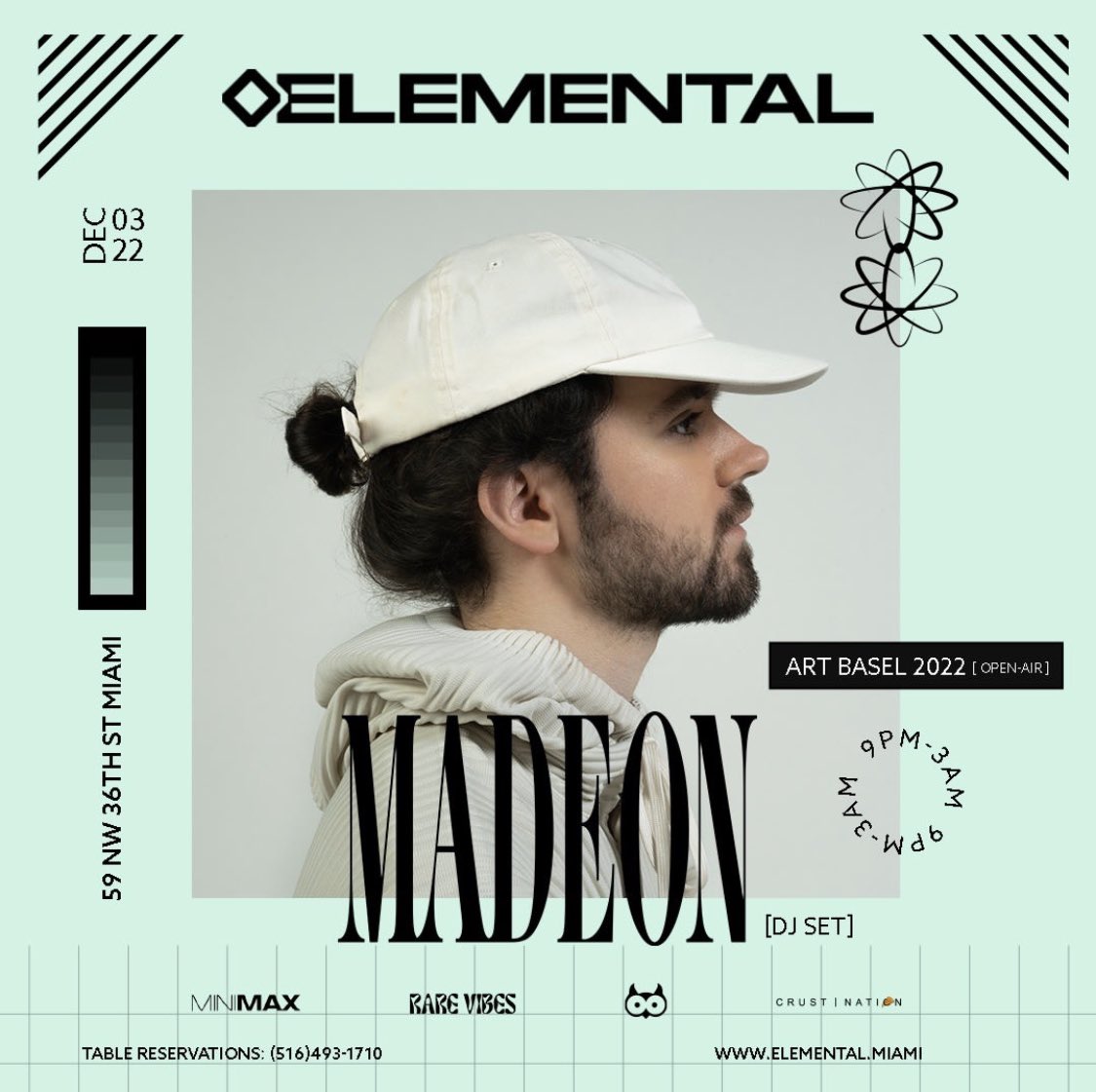 Madeon News on Twitter: "Madeon will join ELEMENTAL during Art Basel Miami 2022 with a DJ Set on ...