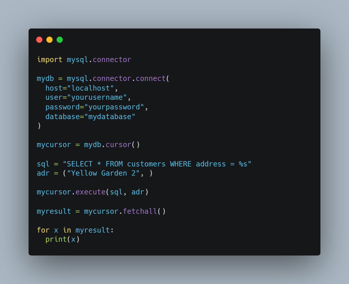 Day 19 of #60daysOfMachineLearning 🔷 Data Management - Filtering Records 🔷 When selecting ...