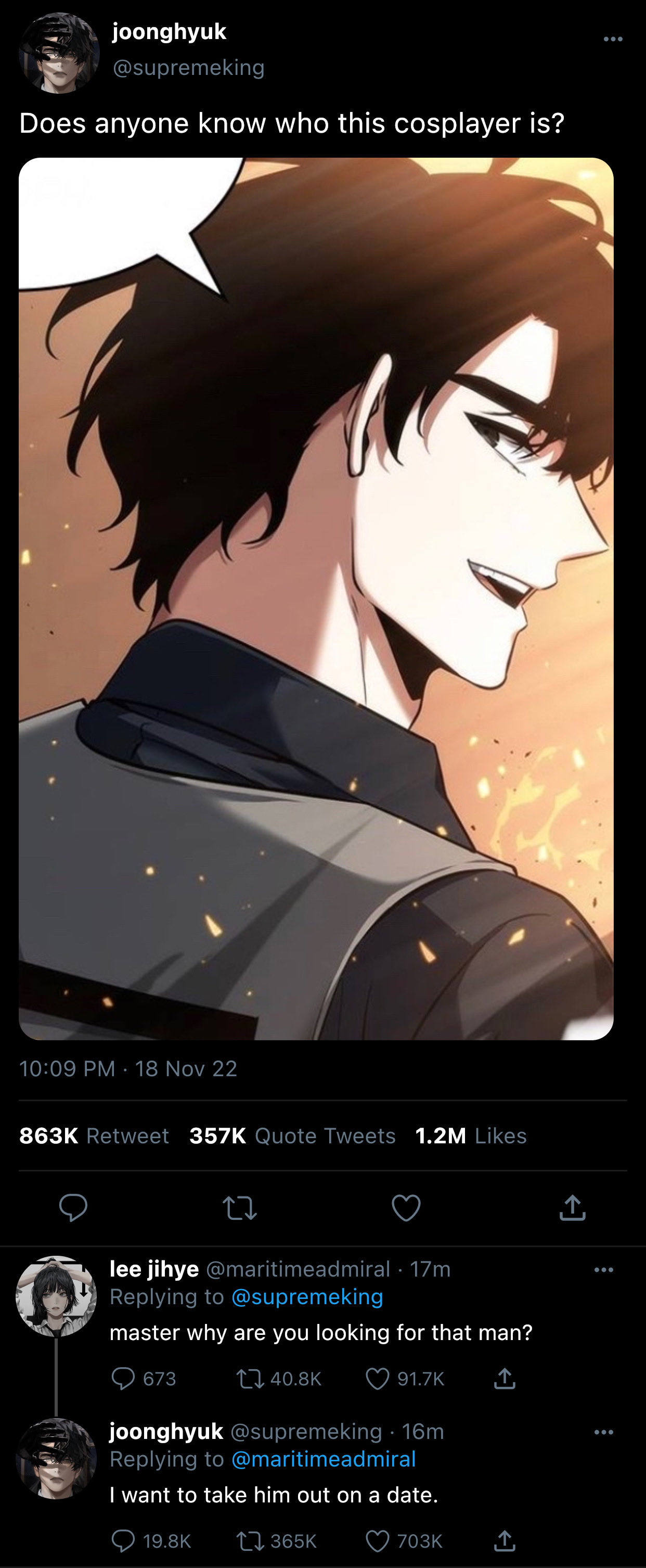 melona🍈 on Twitter: "#joongdok one shot socmed au wherein yjh falls in love with kdj who was ...