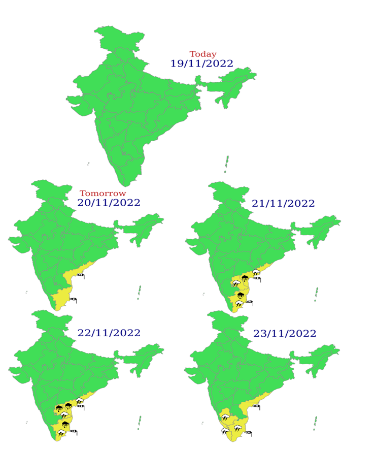 India Meteorological Department on Twitter: "Weather systems, rainfall/thunderstorm Forecast ...
