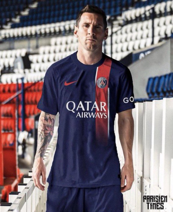 PSG Chief on Twitter: "📸 | Leo Messi in leaked PSG home kit for 2023/2024 season Your thoughts ...