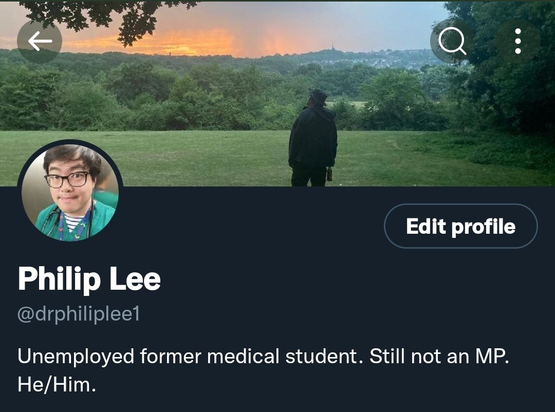 Dr Philip Lee on Twitter: "New profile just dropped https://t.co/iJZGjUyBof" / Twitter