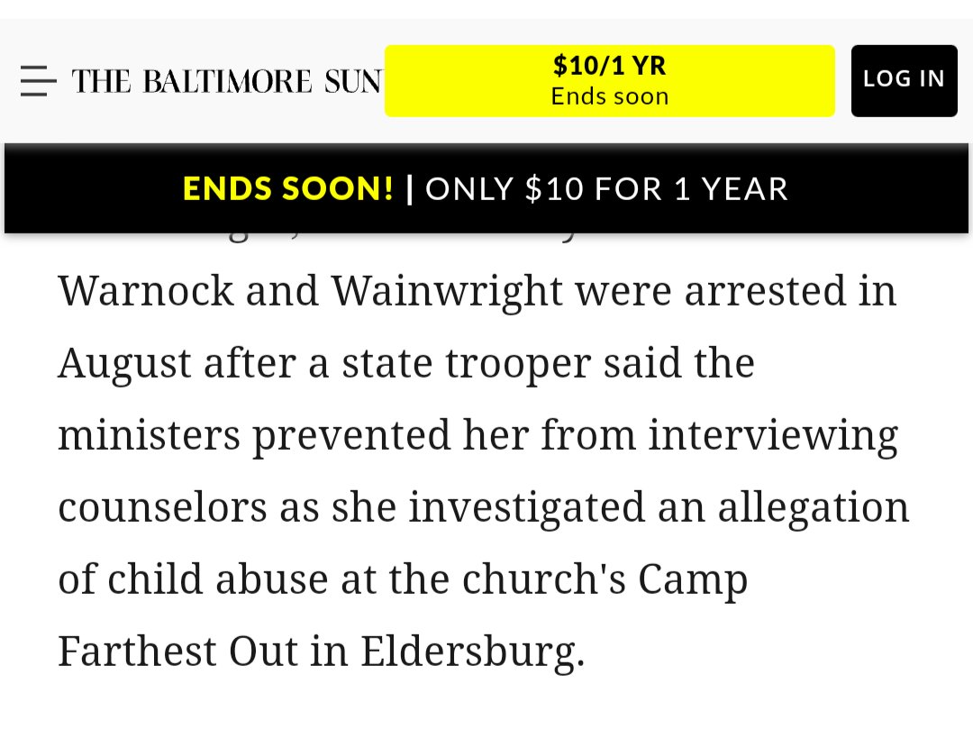 Andrew Follett on Twitter: "Warnock was arrested for covering up child sex abuse. https://t.co ...