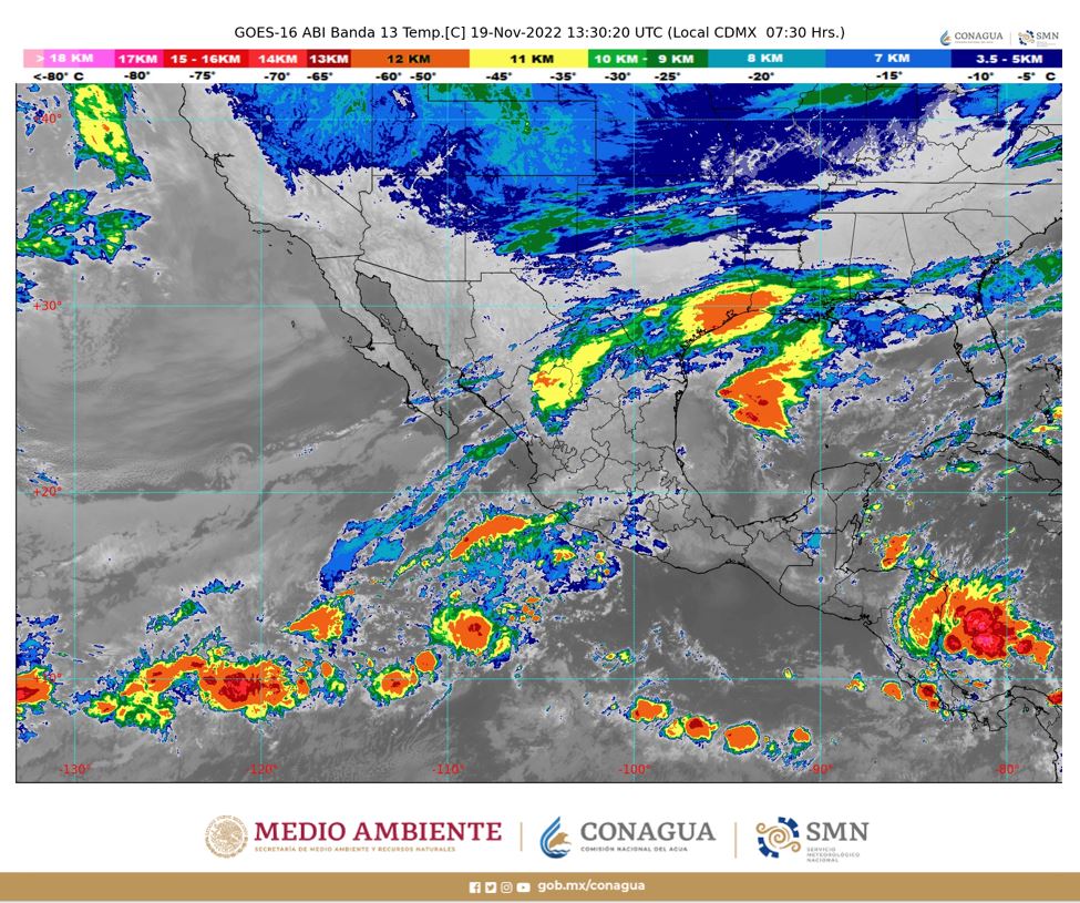 Conagua on Twitter: "Hoy se pronostican #Lluvias intensas para regiones de #Chiapas y #Tabasco ...