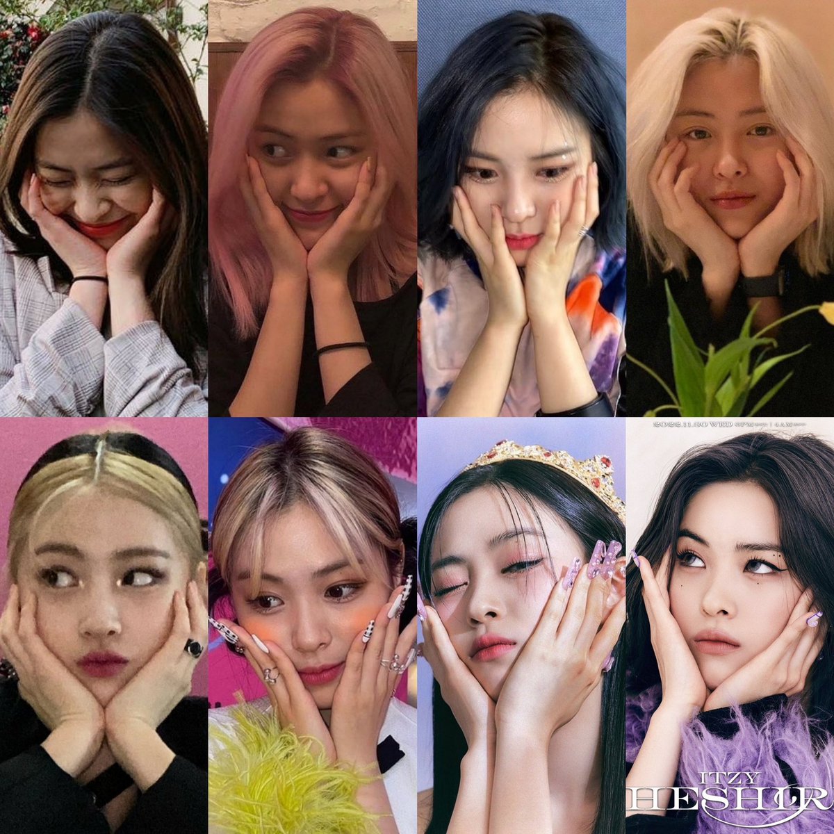 CHESHIRE🌼🍬≷ on Twitter: "RT @theshinspirit: same pose, different era"