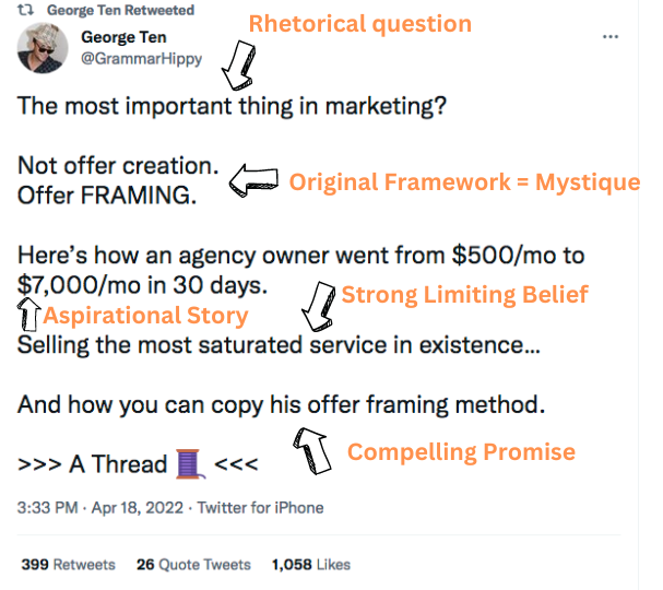 Have you ever wondered what makes some Twitter threads go VIRAL? Like ...