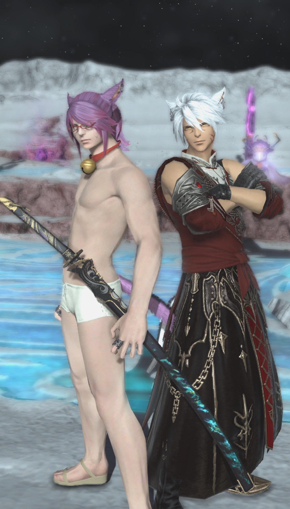 Onecii @FF14 6.2 on Twitter: "VCしてまだ3回目くらいだけど もう親友だと思ってるよん #ちえーだくん推進委員会 https://t.co/rbatw2gToh ...