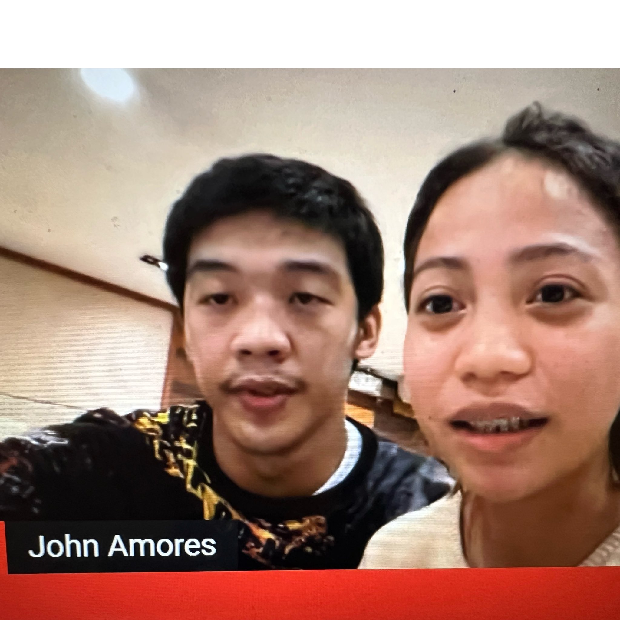 Quinito Henson on Twitter: "Bukas 8pm John Amores & girlfriend Cylina kasama Lester Prosper ...