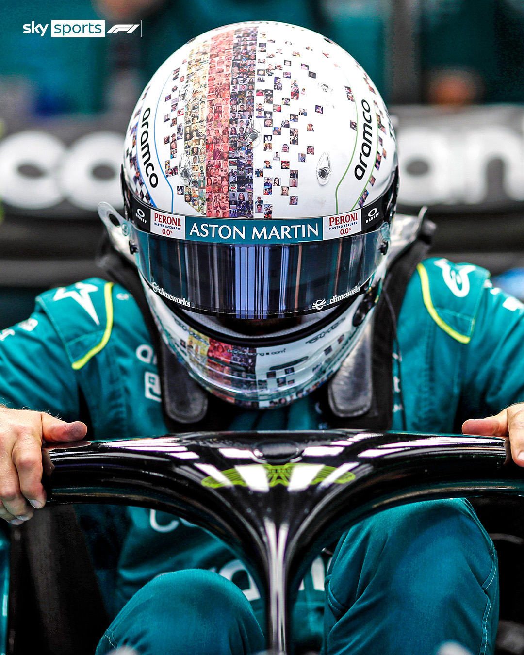 Danke Seb": F1 Drivers' Special Helmets For The 2022 Abu Dhabi Grand ...