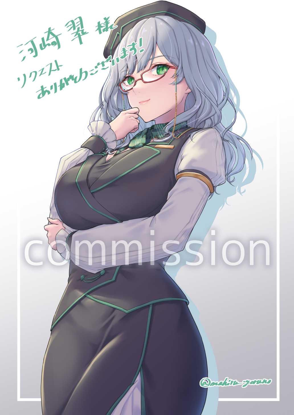 よるのまひる:ご依頼募集中 on Twitter: "skeb VTuberの河崎翆さん（@Sui_Kawasaki）描かせていただきましたっ https://t.co/ouE04NOmTL ...