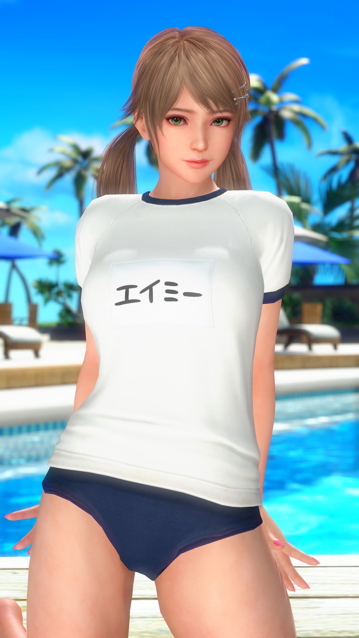 ホスタイ @DOAXVV on Twitter: "これ本人直筆かな？🤔 #DOAXVV #ブイブイ #エイミー https://t.co/Gy4yOTfZ30" / Twitter