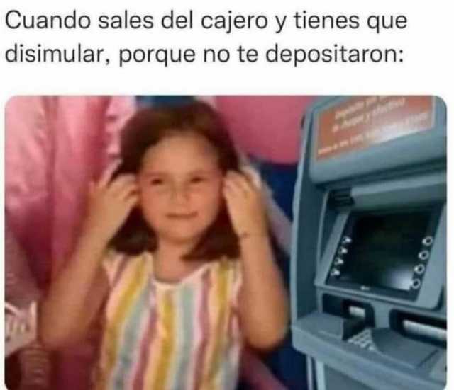 Memes En El Cajero Abriendo Un Cajero Automático Por Primera Vez 😂