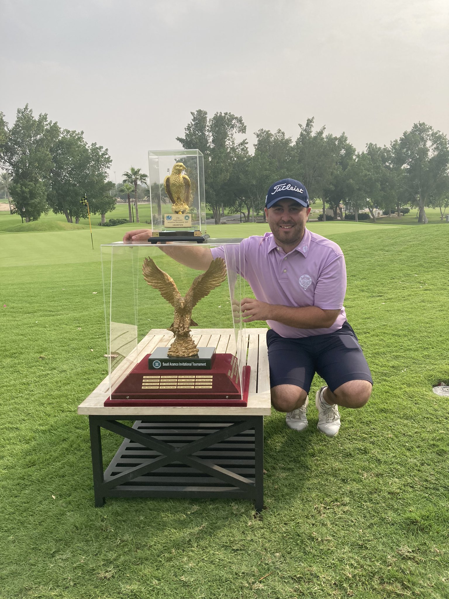 Ben Chamberlain on Twitter: "Great to win the Saudi Aramco Invitational Tournament 2022 https ...