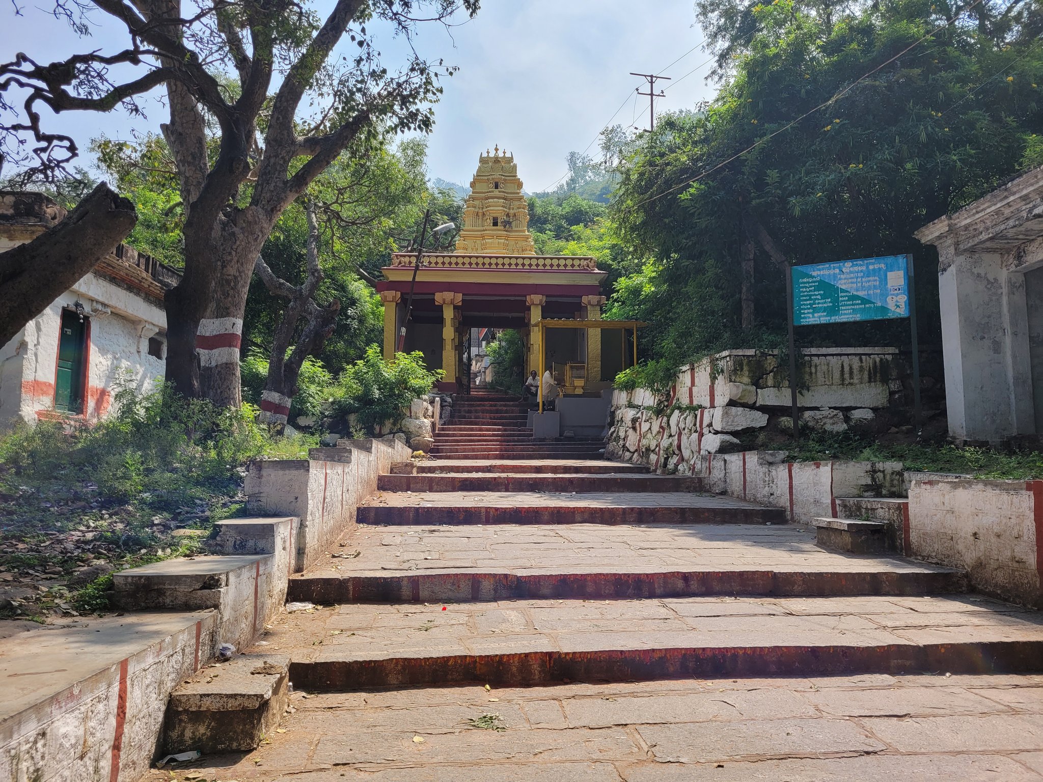 Chamundeshwari Temple Steps