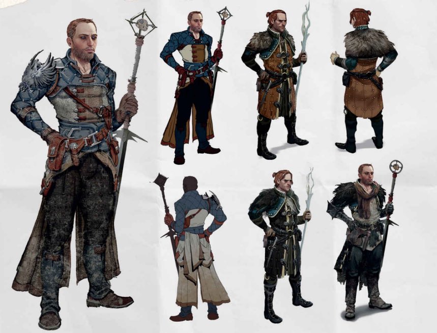 Anders Dragon Age Concept Art