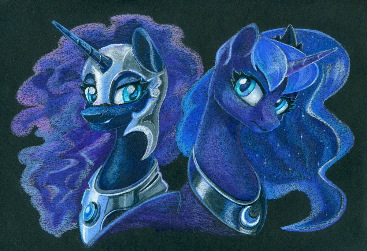 Ponies Luna And Artemis