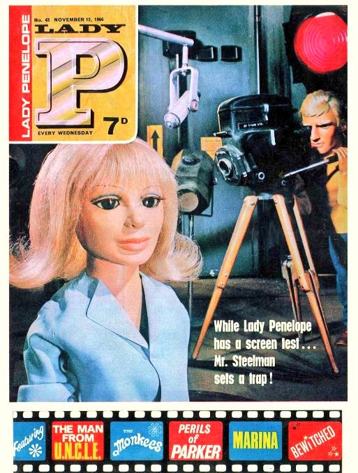 Graeme Wood on Twitter: "From November 1966 LADY PENELOPE WEEKLY features Lady Penelope! The ...
