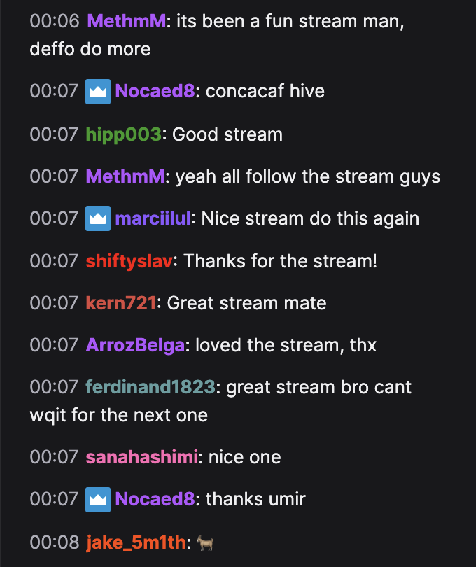 Umir on Twitter: "Shoutout you lot, that was incredibly fun. Definitely have to try and stream ...