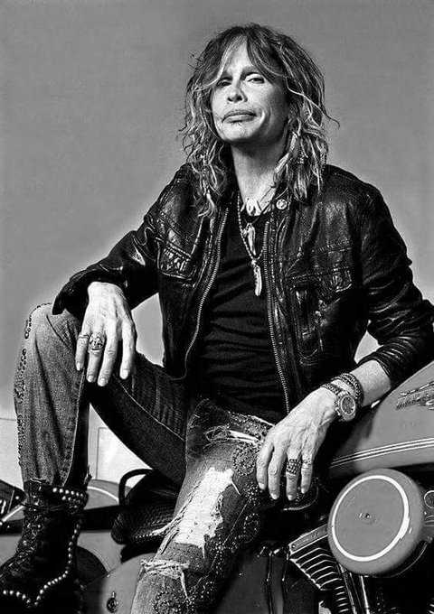 Steven Tyler Black And White