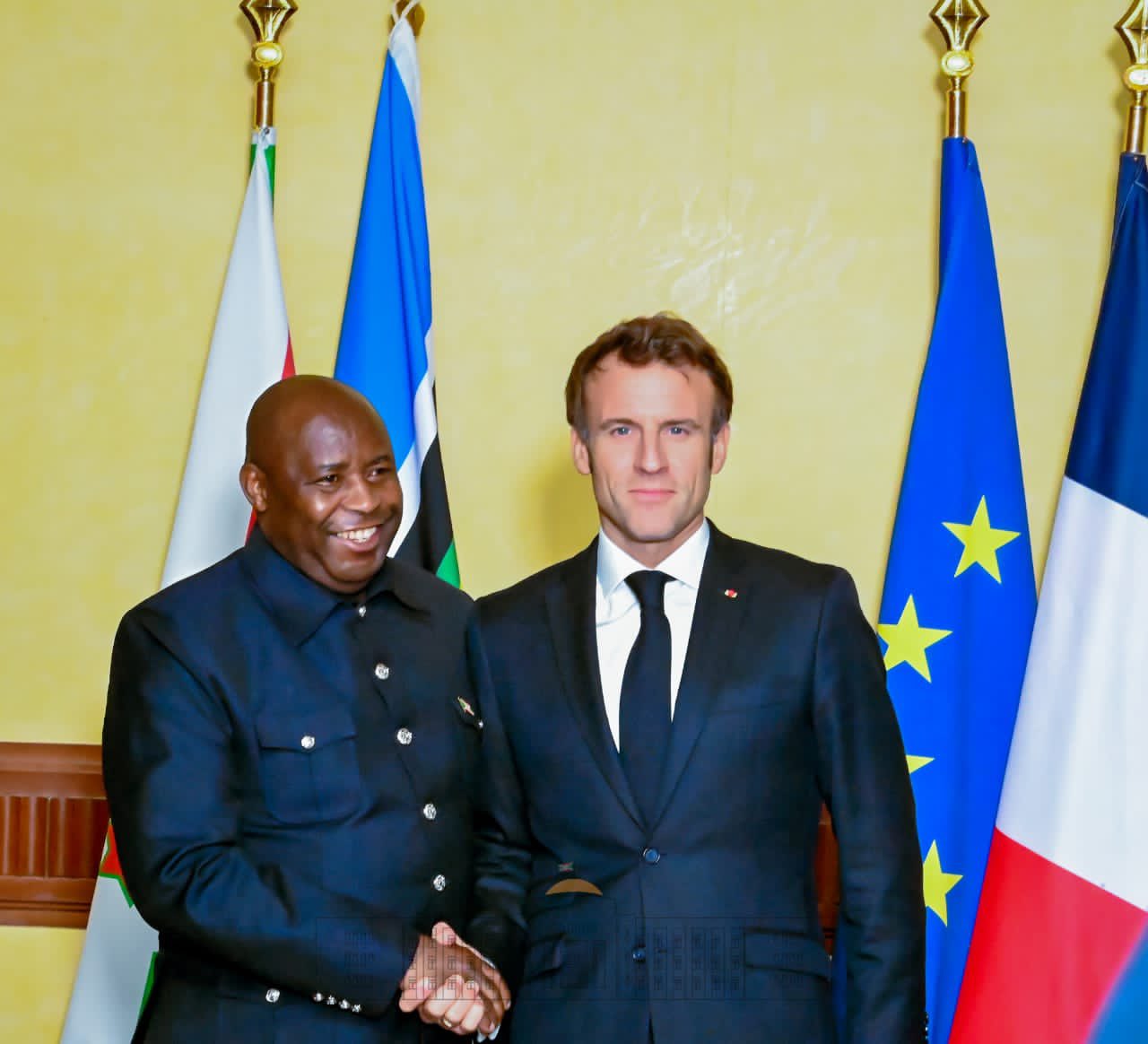 Ntare Rushatsi House on Twitter: "Le Chef de l’Etat SE Evariste #Ndayishimiye s’est entretenu ...