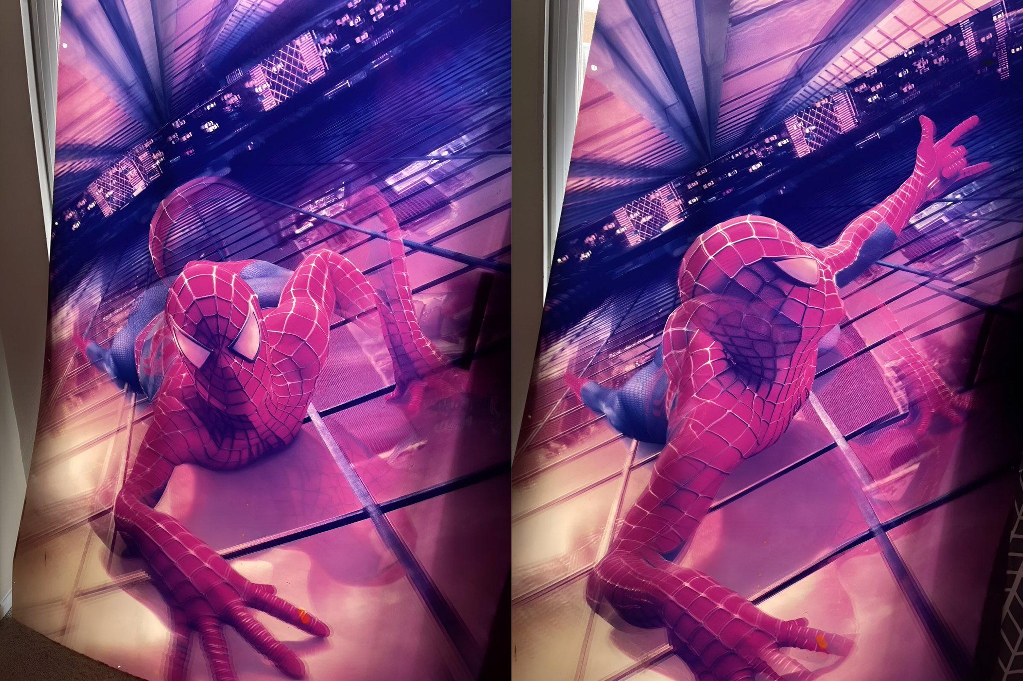 #MakeRaimiSpiderMan4 on Twitter: "Very rare lenticular poster for Spider-Man (2002) shows ...
