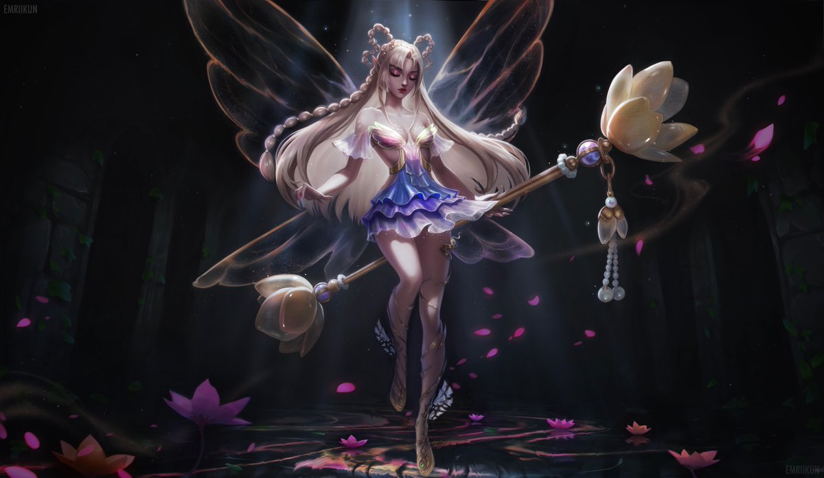 Ant on Twitter: "Art Feature: Fairy Kingdom Lux, by @emriikun! Digital highres image (Free ...