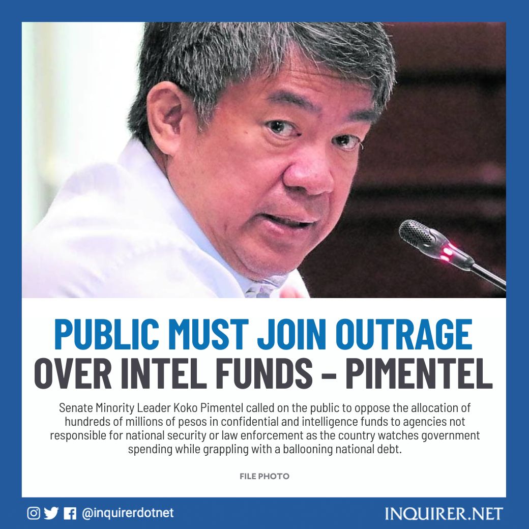 Inquirer on Twitter: "Pimentel was hopeful that they would get enough ...