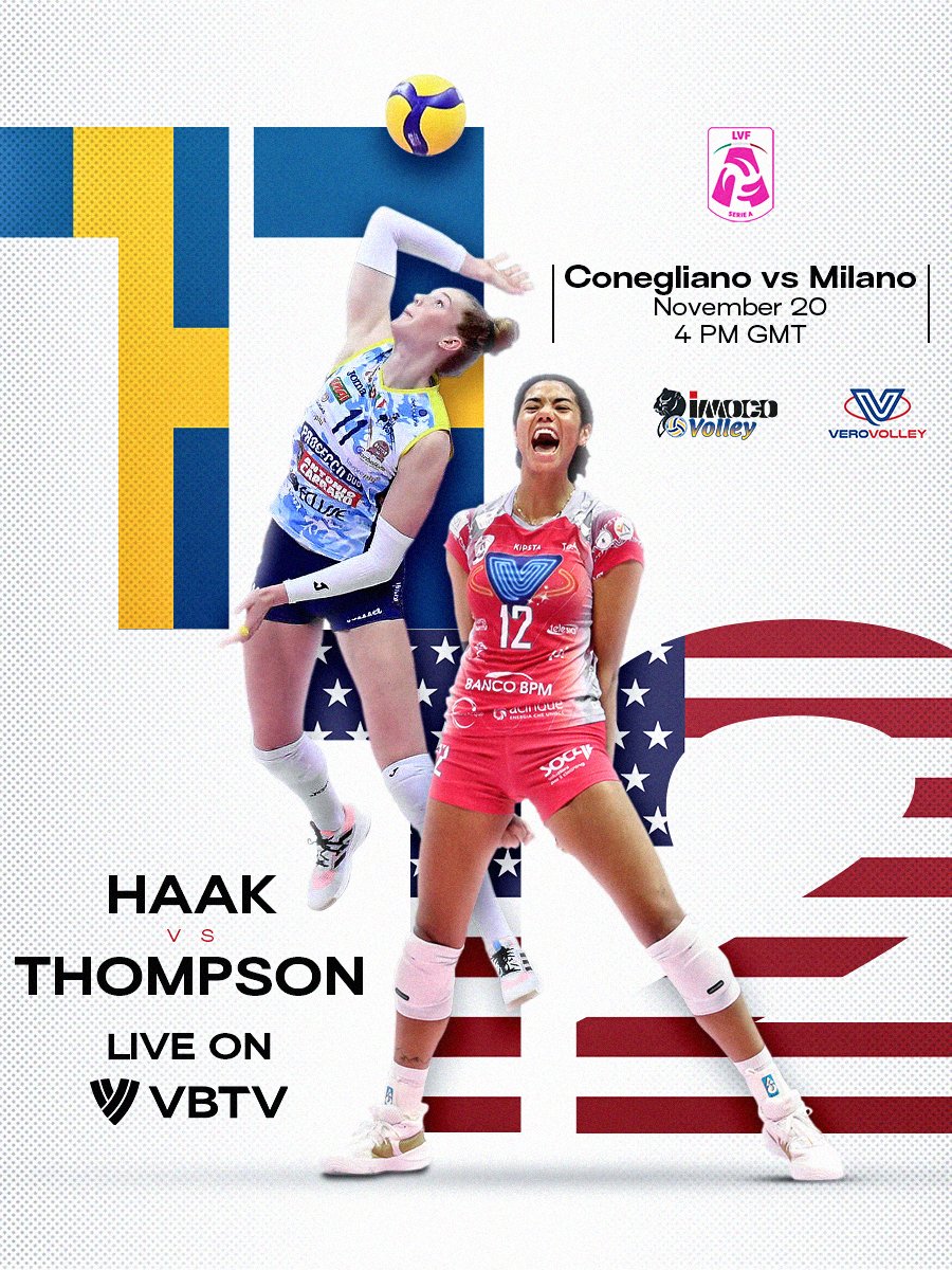 Volleyball World on Twitter: "EXCITING SUNDAY 🤯! Plenty of #SuperLega & #LVFSerieA1 Italian ...