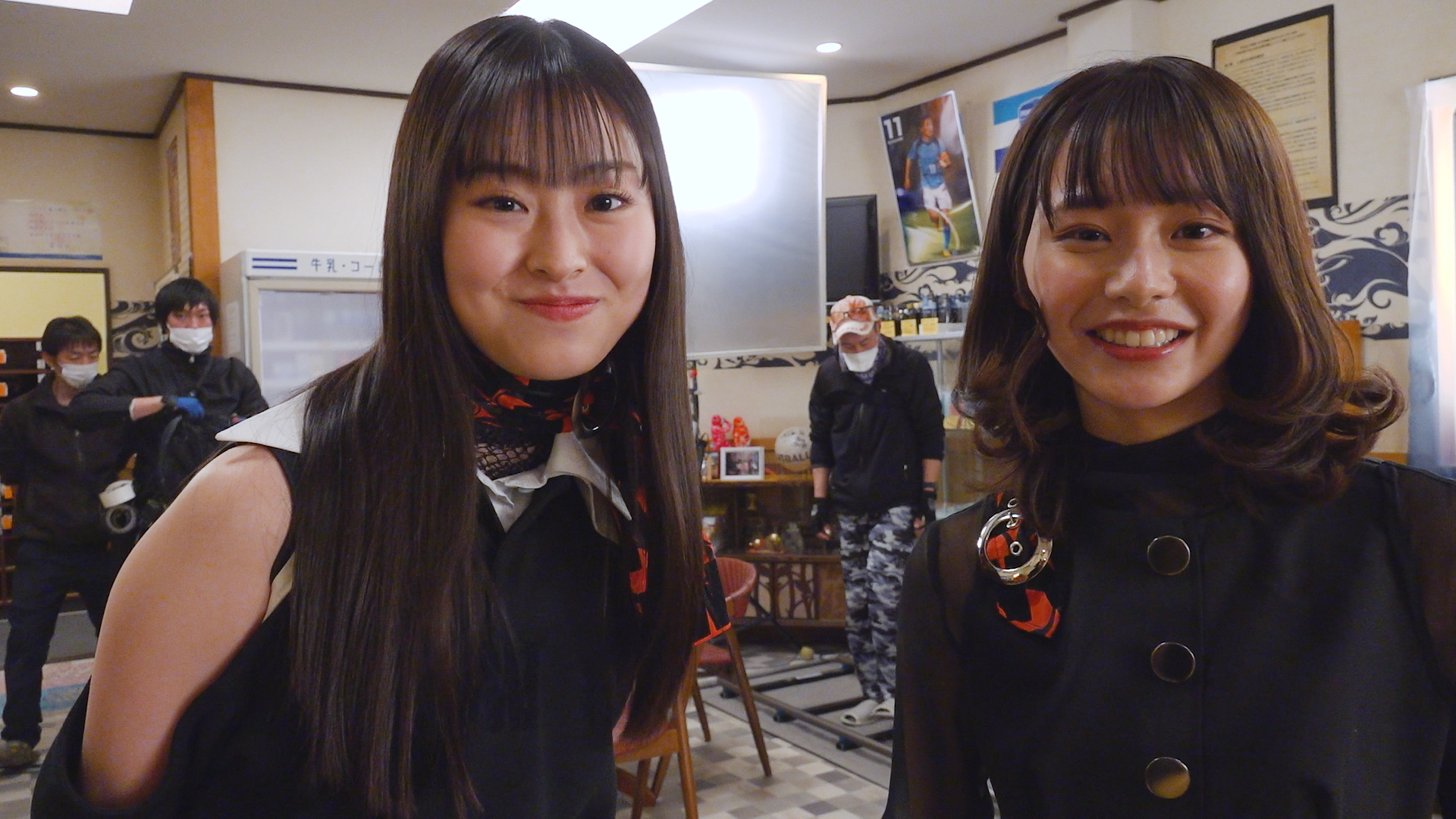 Oricon News（オリコンニュース） On Twitter 『ガールズリミックス』メイキング第3弾 井本彩花が浅倉唯に“しあわせ湯