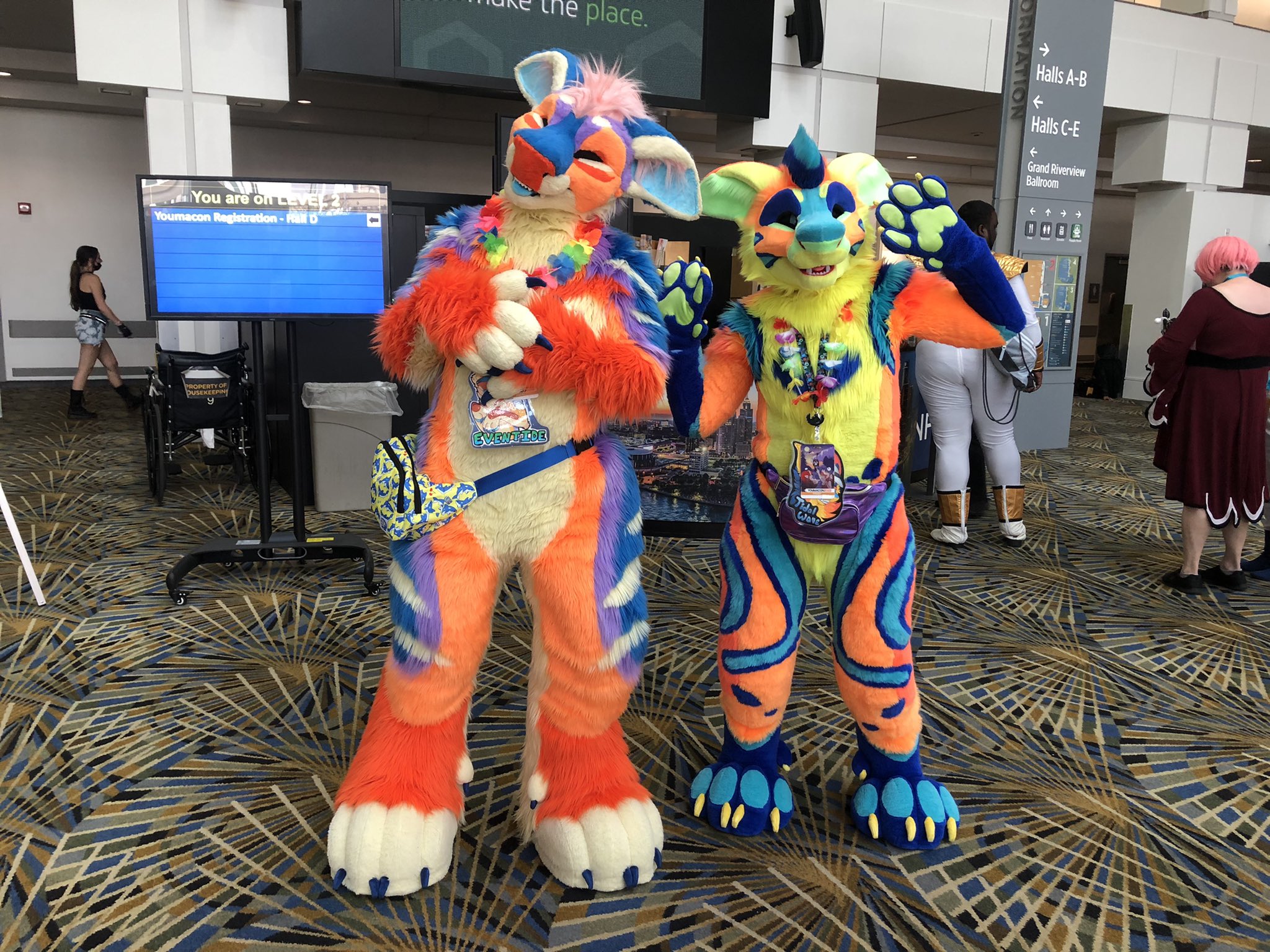 birdwatching beaw @ hibernation on Twitter: "Fursuiters I saw at #youmacon2022 https://t.co ...