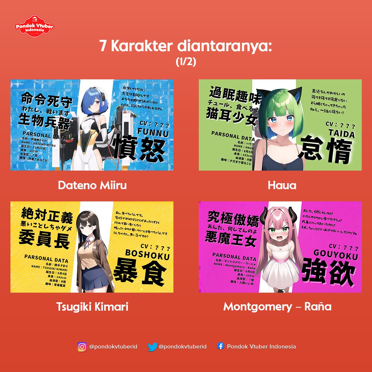 Pondok Vtuber Indonesia on Twitter: "KABAR VIRTUAL KALI INI! Muncul sebuah agensi/tim Vtuber ...