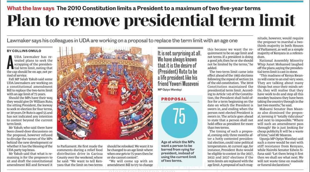 Limitation Of Presidents To Two Terms