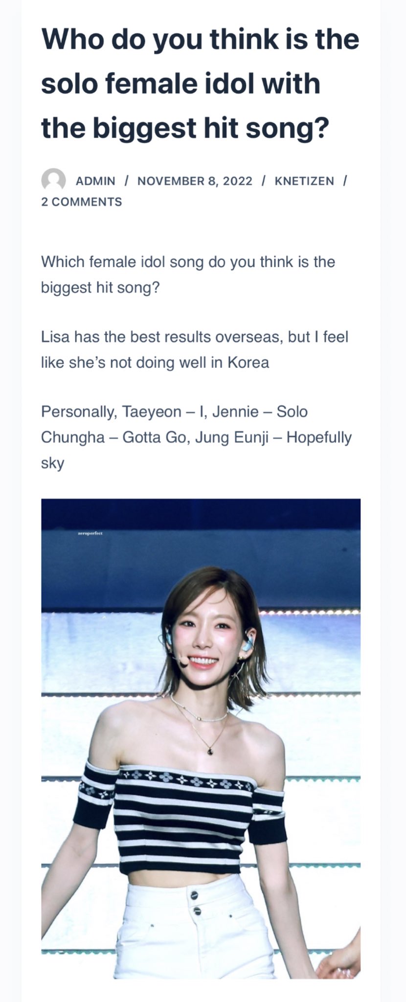 notpannchoa/notpannkpop/notnetizenbuzz on Twitter: "[ notpannkpop ] Who do you think is the solo ...