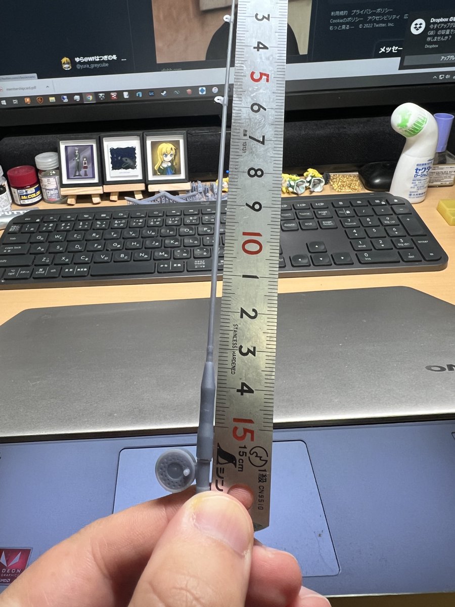 ゆら Wfはつぎの冬 On Twitter もっと長細いやつだってがちがちに安定しとる。ありがたいよ本当に。