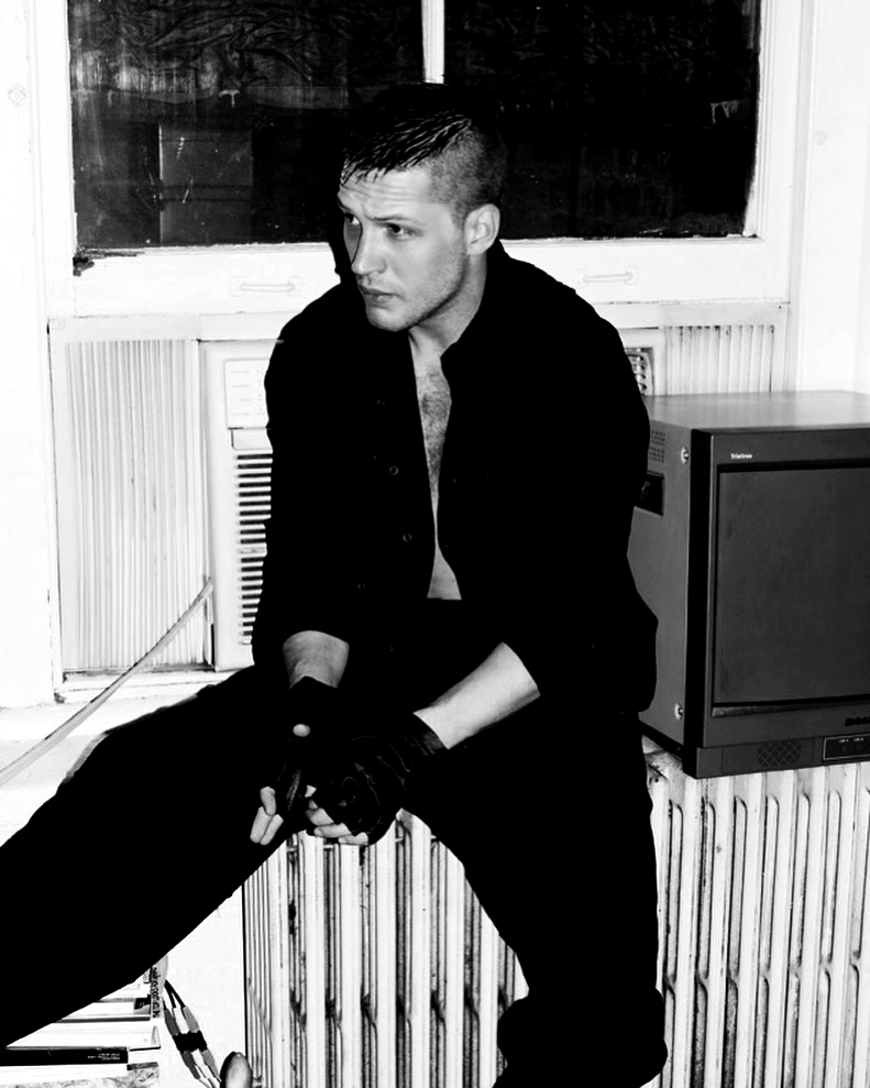 Tom Hardy for OUT Magazine, 2008. WhiteDisc @whitedisc_