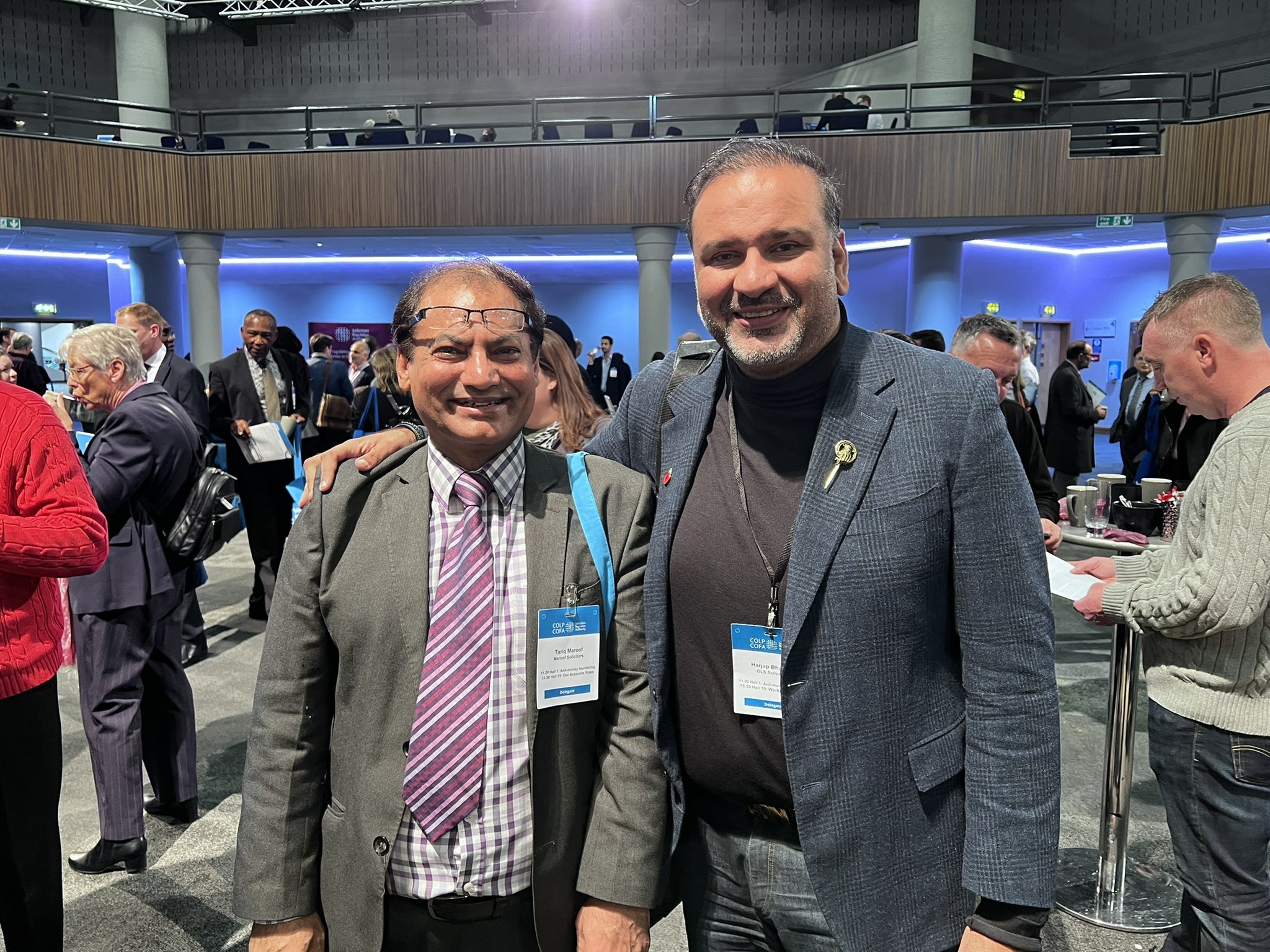 Maroof Solicitors on Twitter: "With @HarjapBhangal at the ICC in Birmingham for @sra_solicitors ...