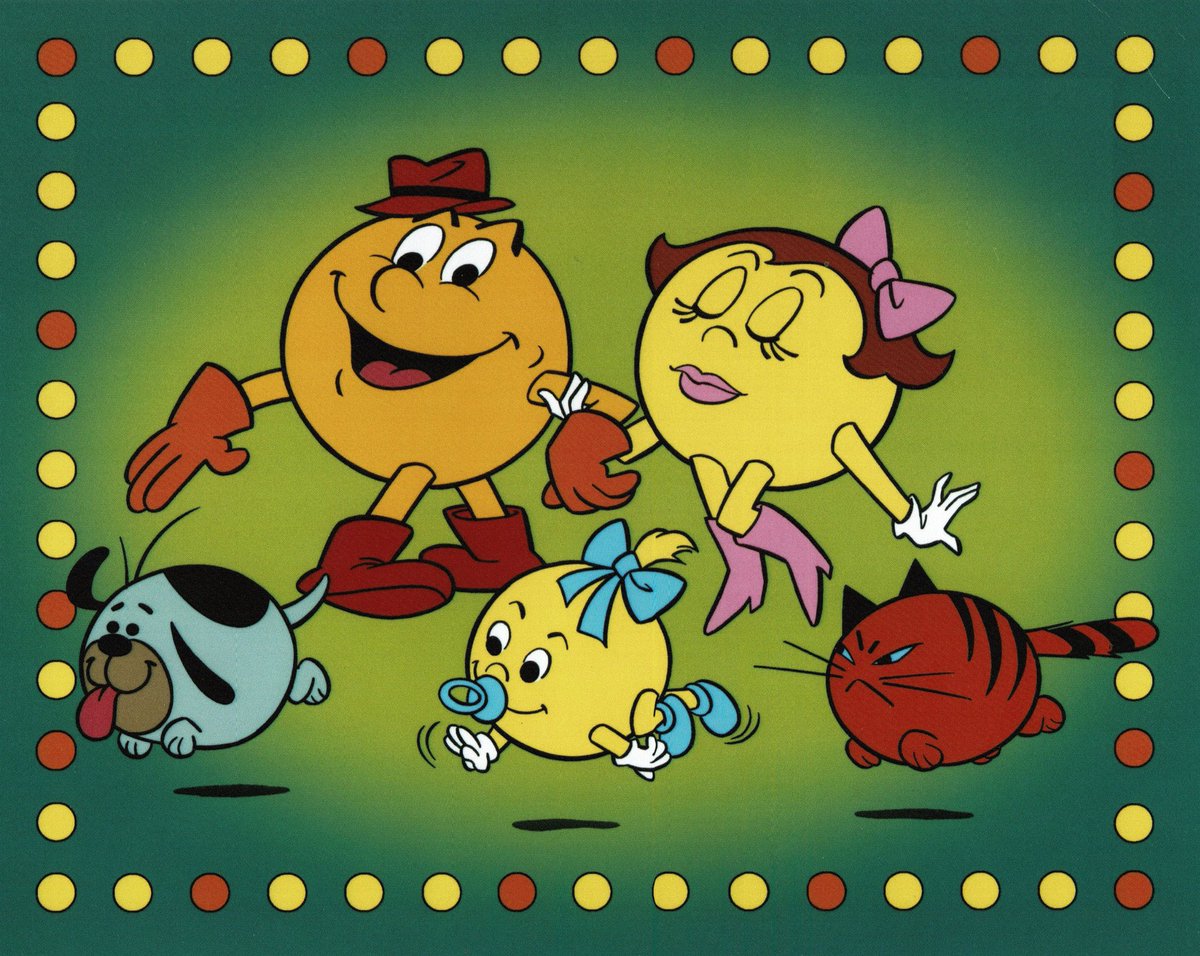 Pac-Man (the animated series) - promotional artwork. VideoGameArt ...