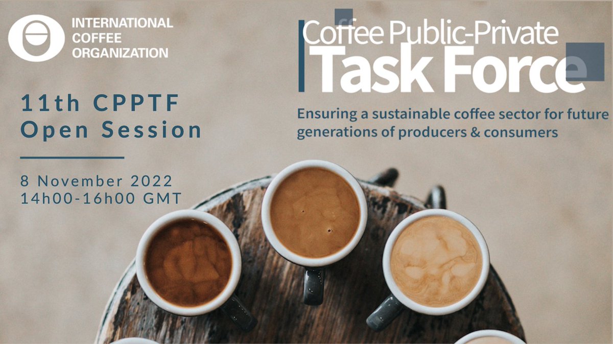 International Coffee Organization (ICO) on Twitter: "#ICO Coffee Public-Private Task Force ...