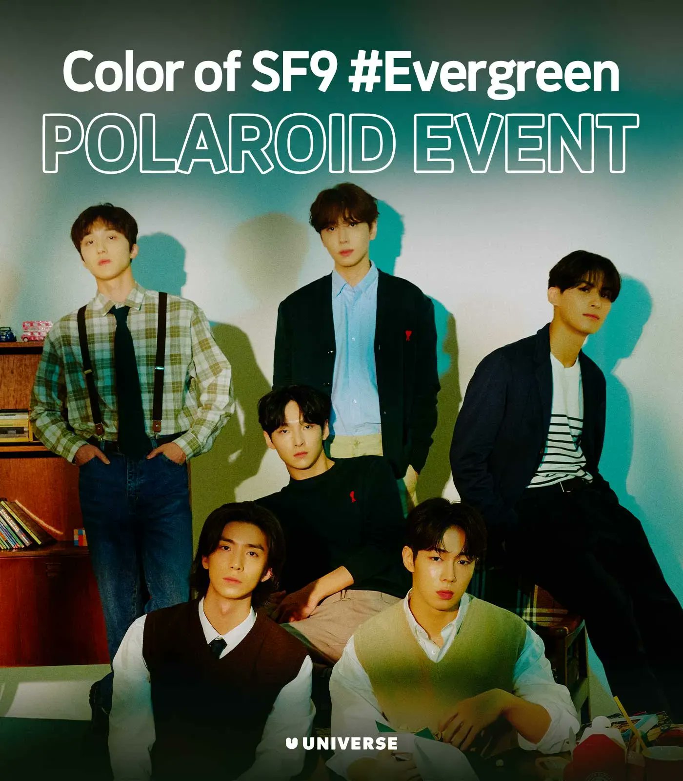 UNIVERSE_OFFICIAL on Twitter: "[🎁] #SF9 화보 이벤트 for #판타지💚 #Color_of_SF9 해시태그와 함께 인용 RT로 화보의 좋았던 ...