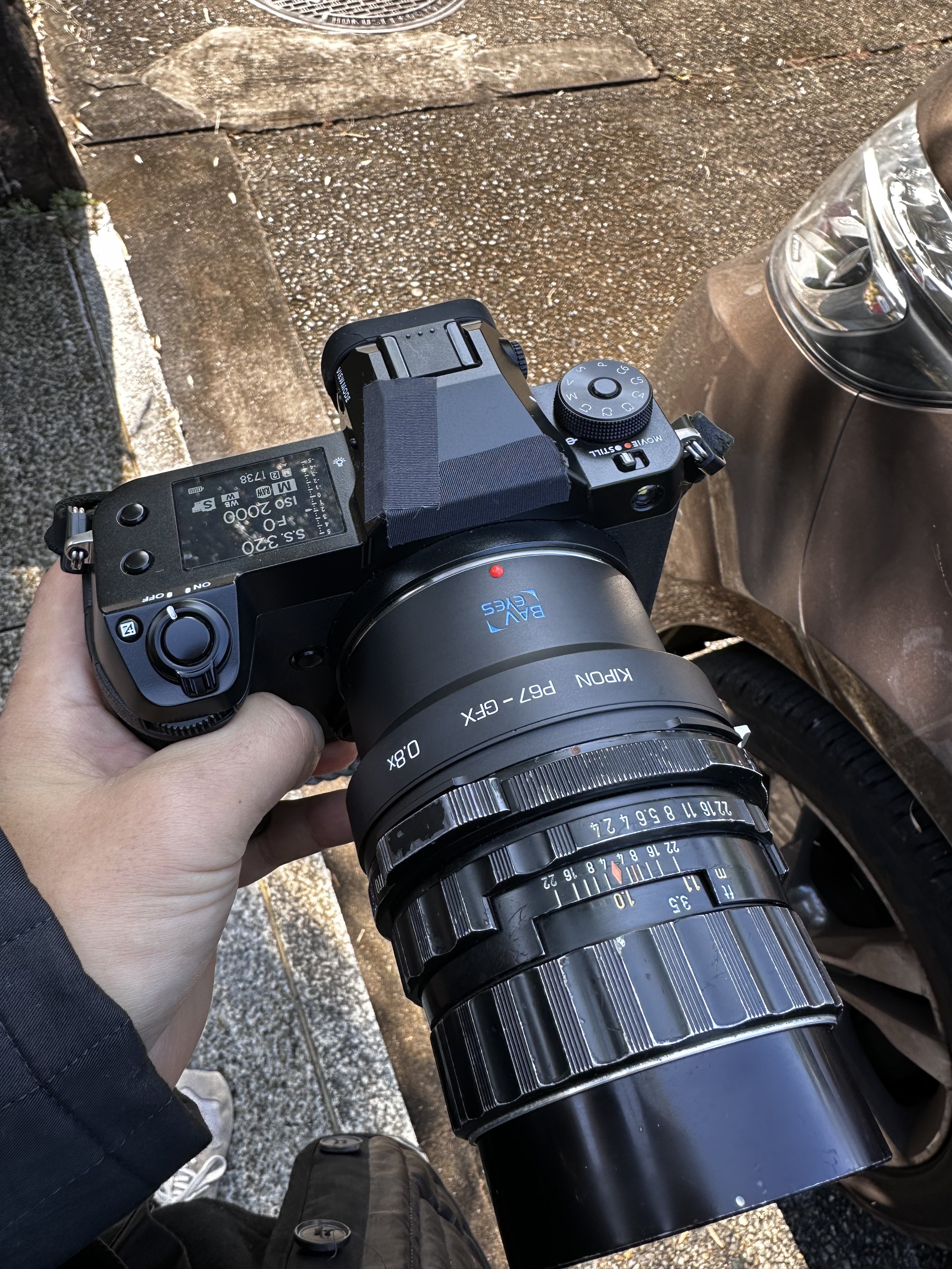 susumu kamigaito on Twitter: "ペンタの105mmをレデューサーでGFX。 55〜65mmくらい？の感覚で使えるのは大きい。 https://t.co ...