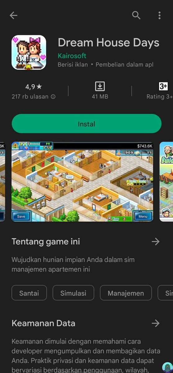 Tanyarl on Twitter: "💚 habis ngeliat game kos²an yg sering lewat di TL sekarang jadi keinget ...