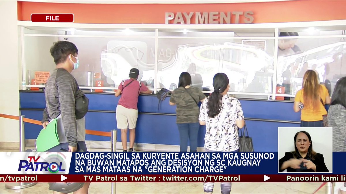 ABS-CBN News on Twitter: "RT @TVPatrol: Namumurong tumaas ang singil sa kuryente sa November ...