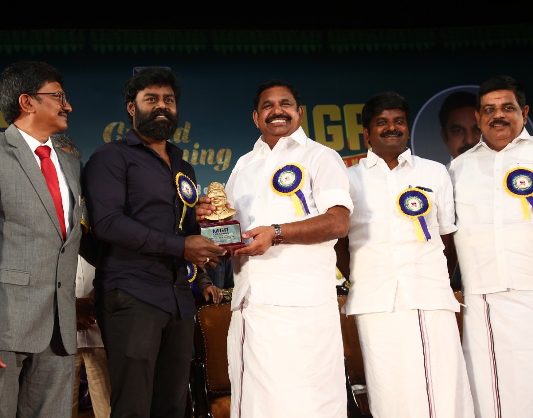 RK SURESH on Twitter: "Inauguration of MGR trust & MGR creations .my best wishes 🙏 @EPSTamilNadu ...